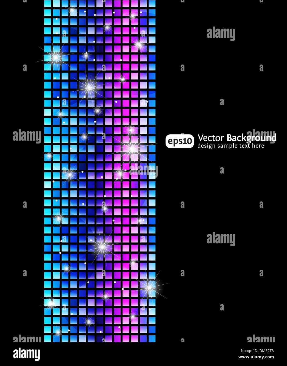Blue grid texture vertical Stock Vector Images - Alamy