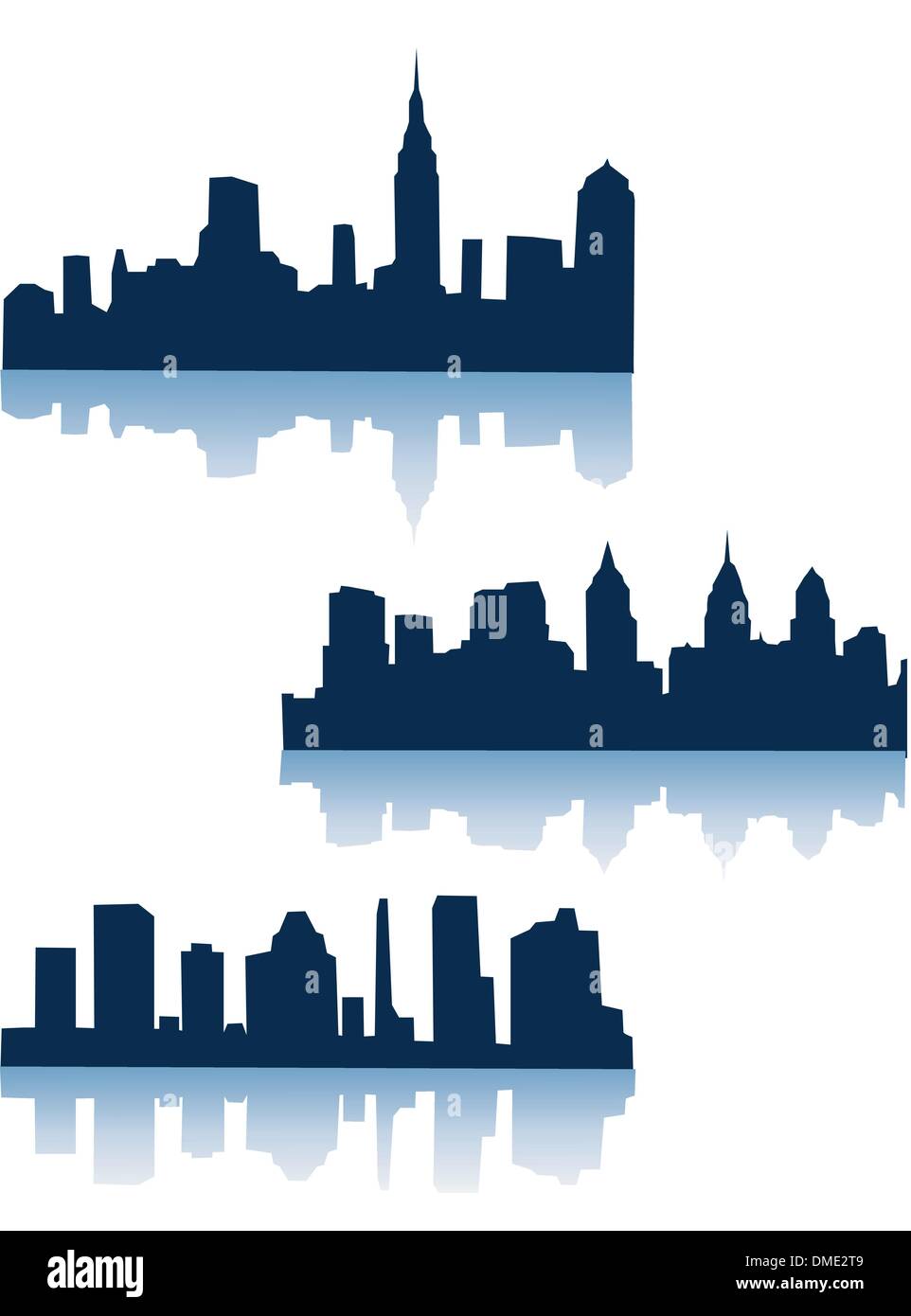 Splash city Stock Vector Images - Alamy