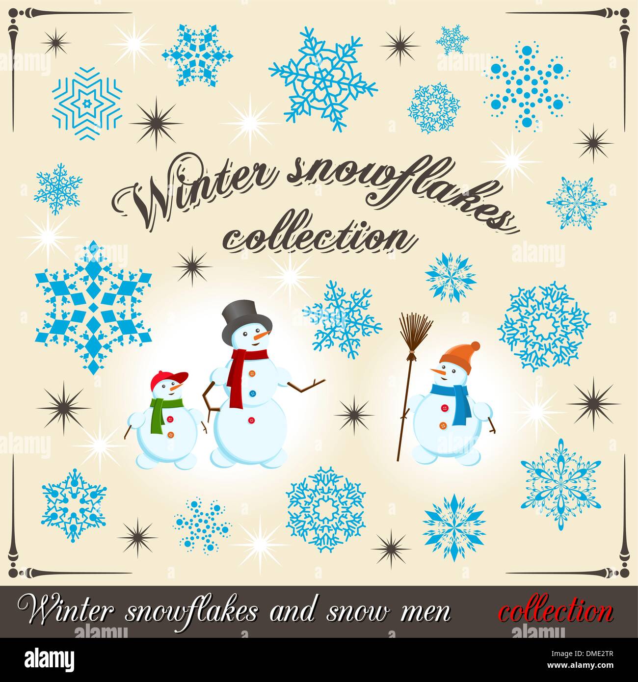 Winter collection 2 Stock Vector Image & Art - Alamy