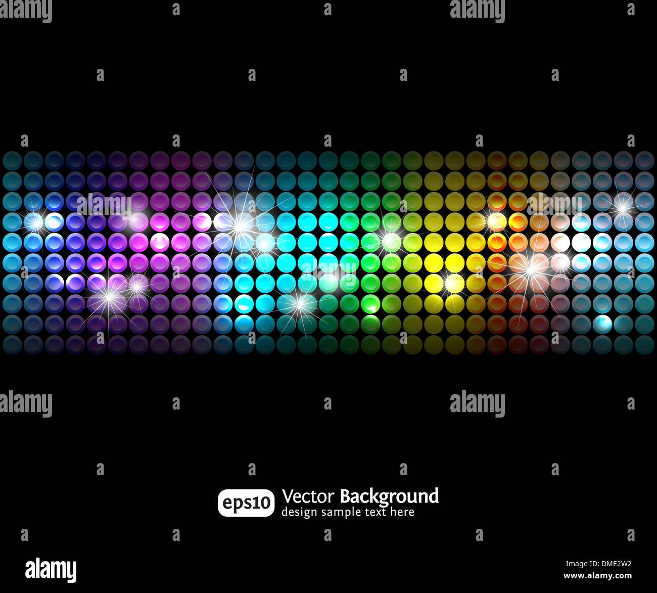 Black party abstract background with color gradients 2 Stock Vector ...
