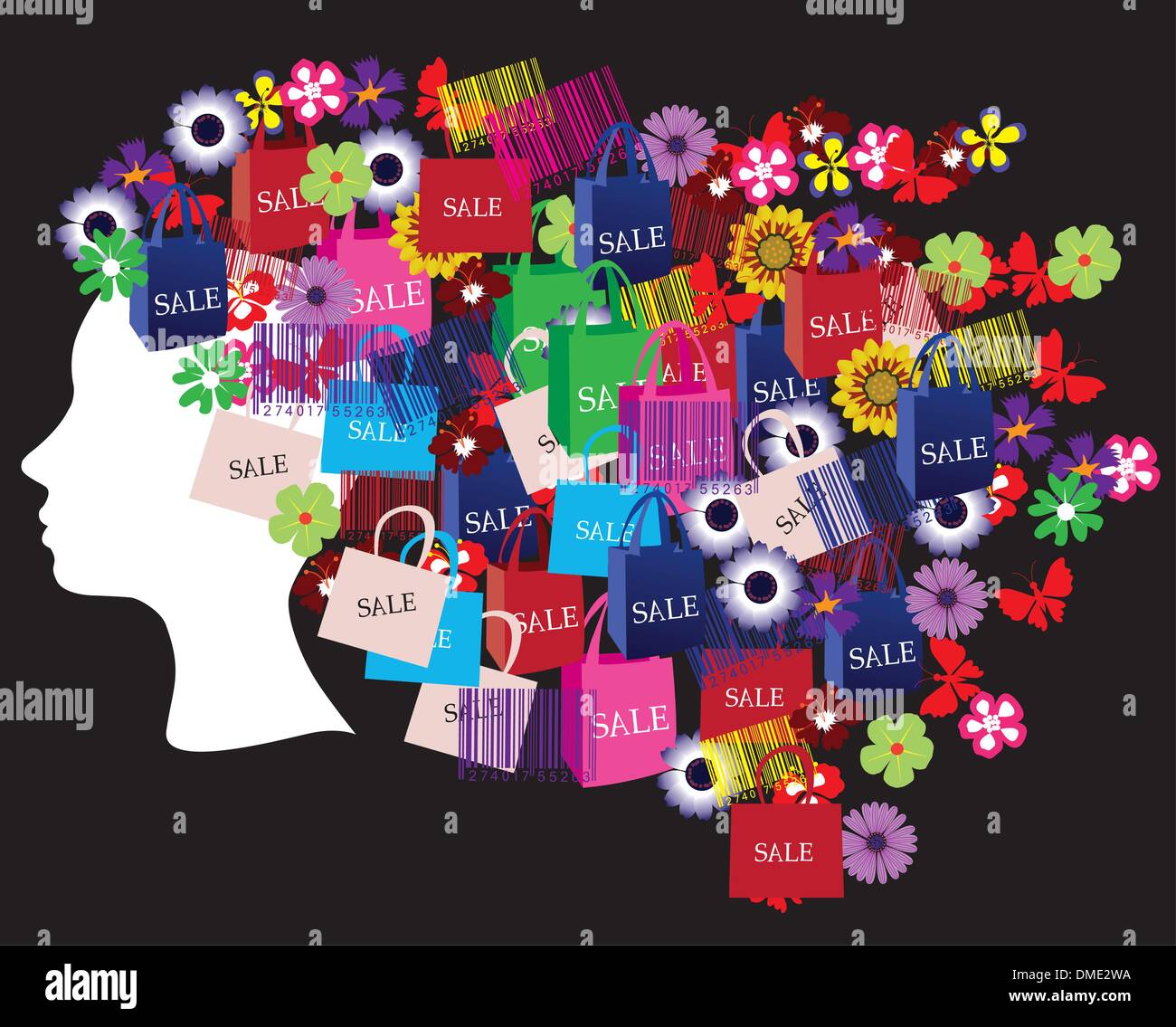 vector head silhouette Stock Vector Image & Art - Alamy