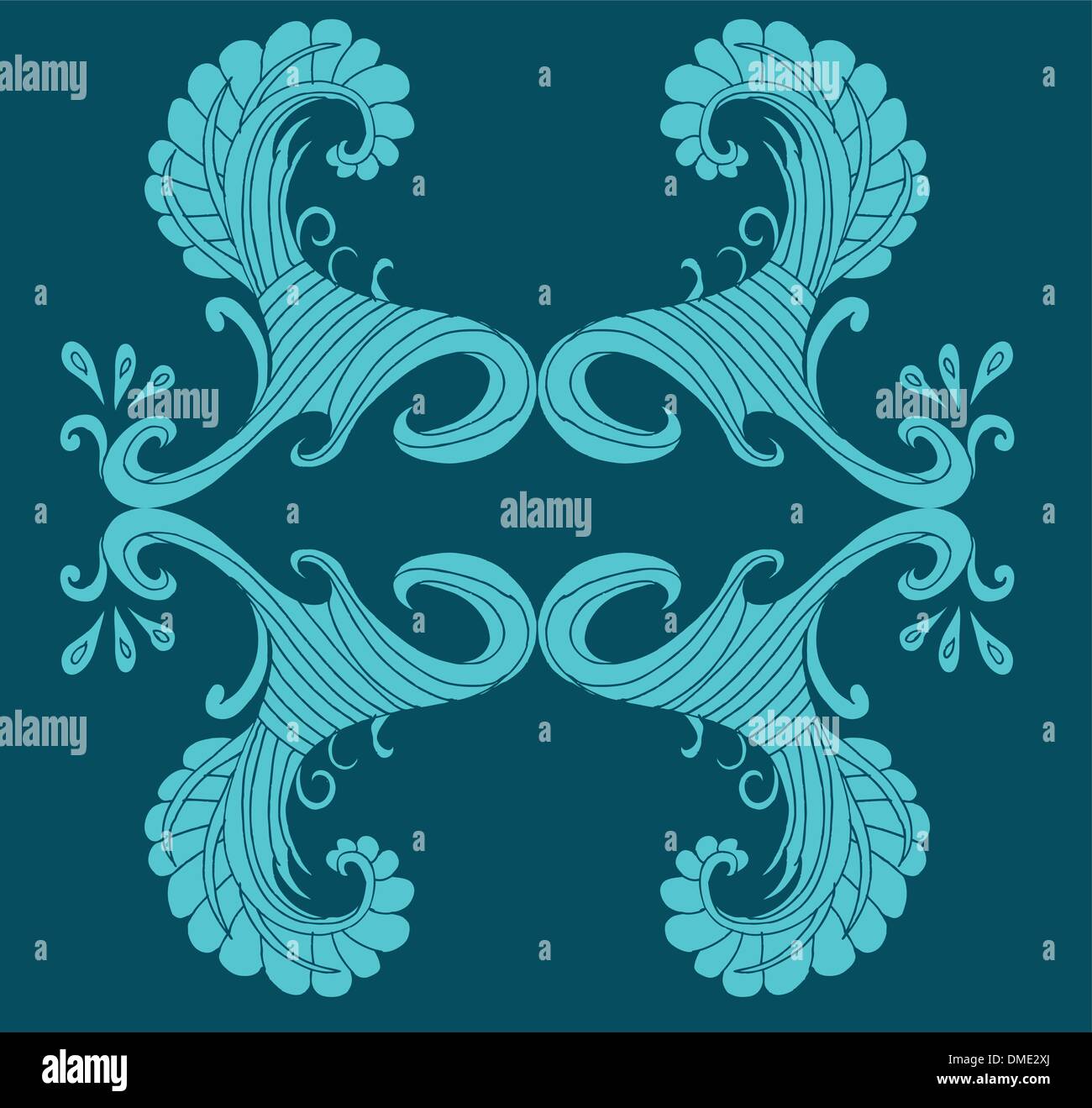 Tidal wave japan Stock Vector Images - Alamy