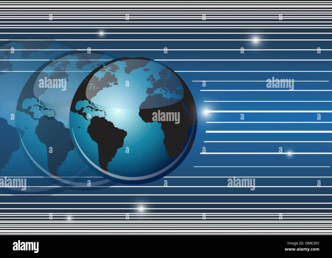 Map of the world vector background eps.10 Stock Vector Image & Art - Alamy