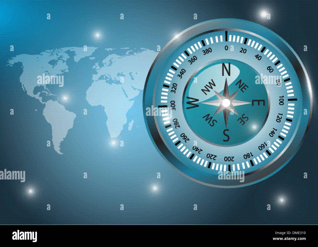 Map of the world vector background Stock Vector Image & Art - Alamy