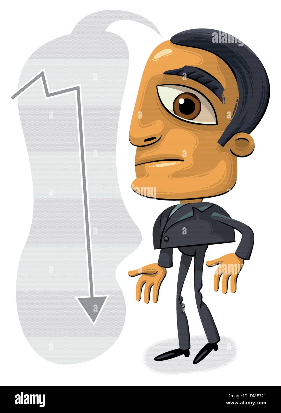 Confused standing Stock Vector Images - Alamy