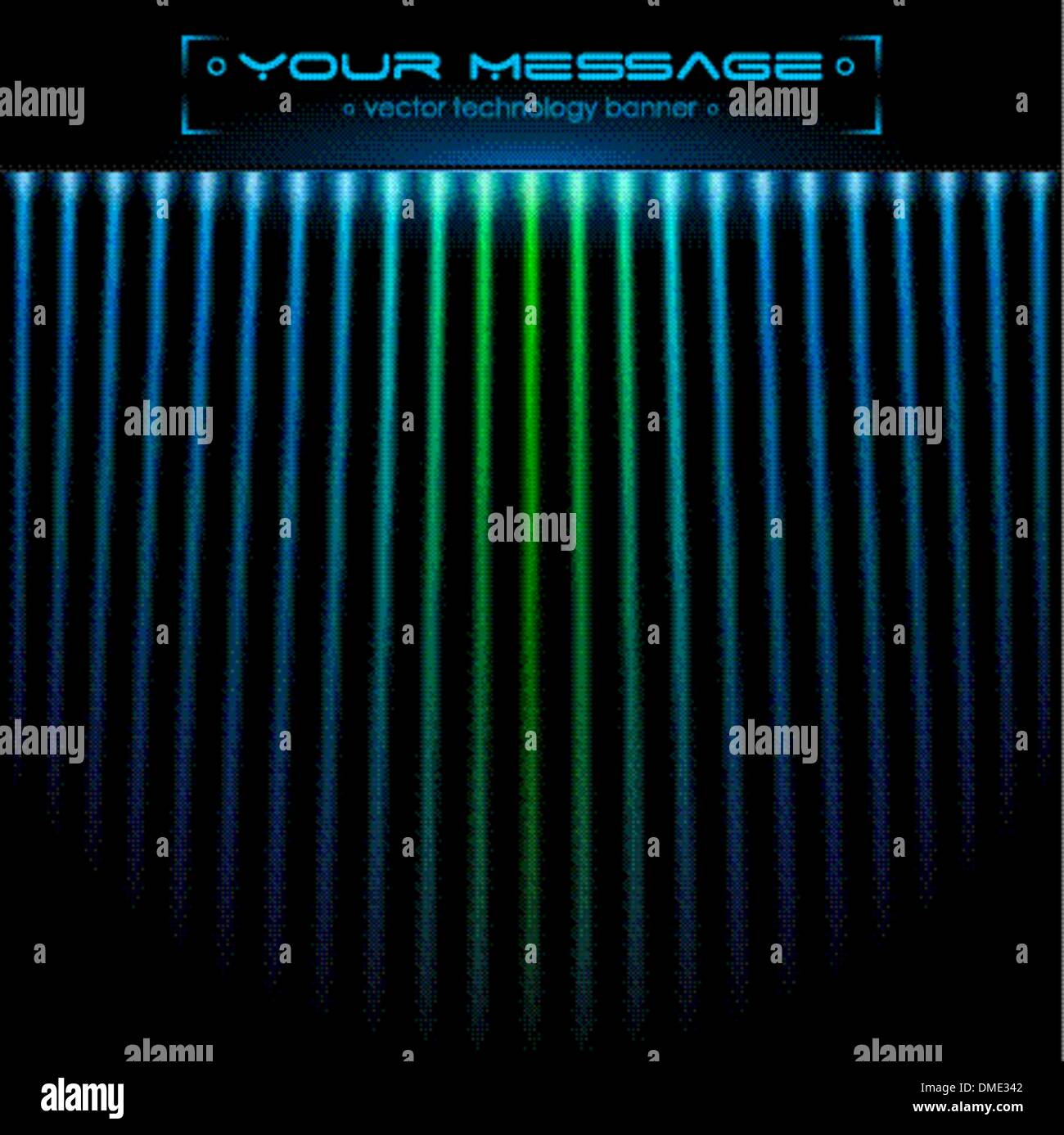 Technology background with space for text Stock Vector Image & Art - Alamy
