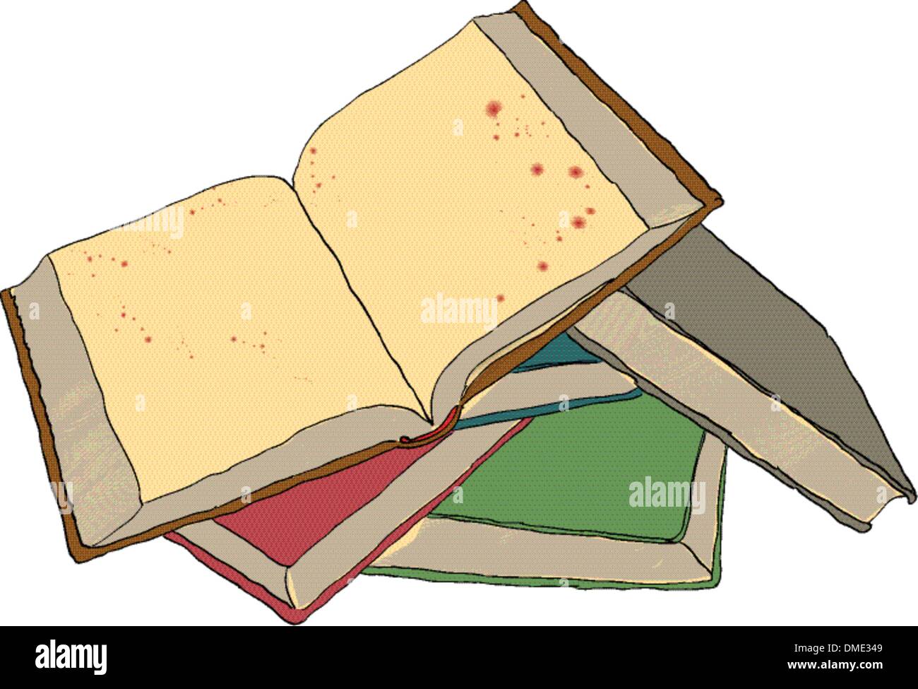 Classbook Stock Vector Images - Alamy