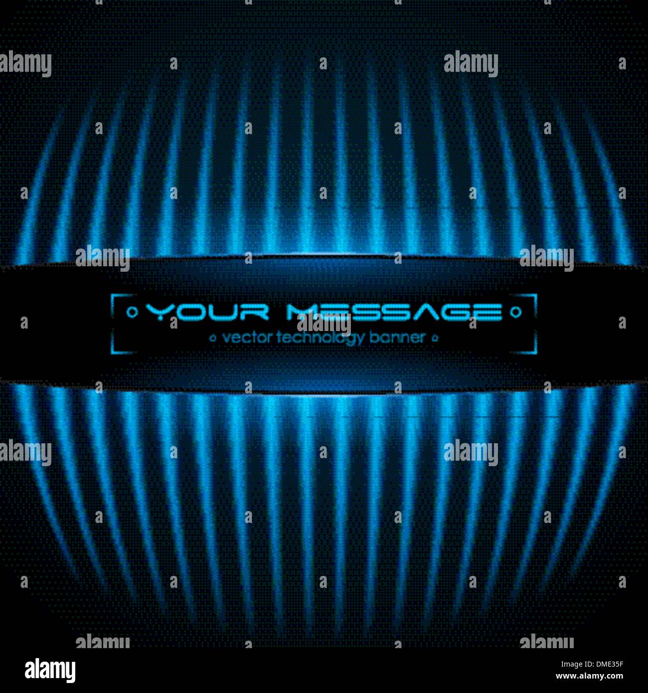 Technology background with space for text Stock Vector Image & Art - Alamy