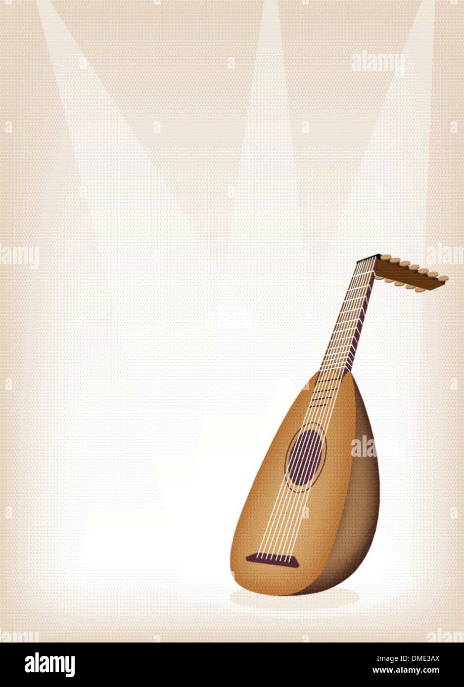 Renaissance lute Stock Vector Images - Alamy