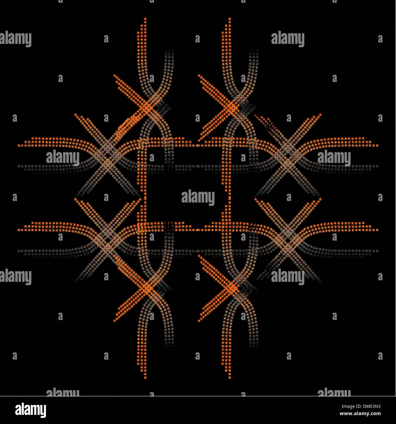 Spots background polka circle Stock Vector Images - Alamy