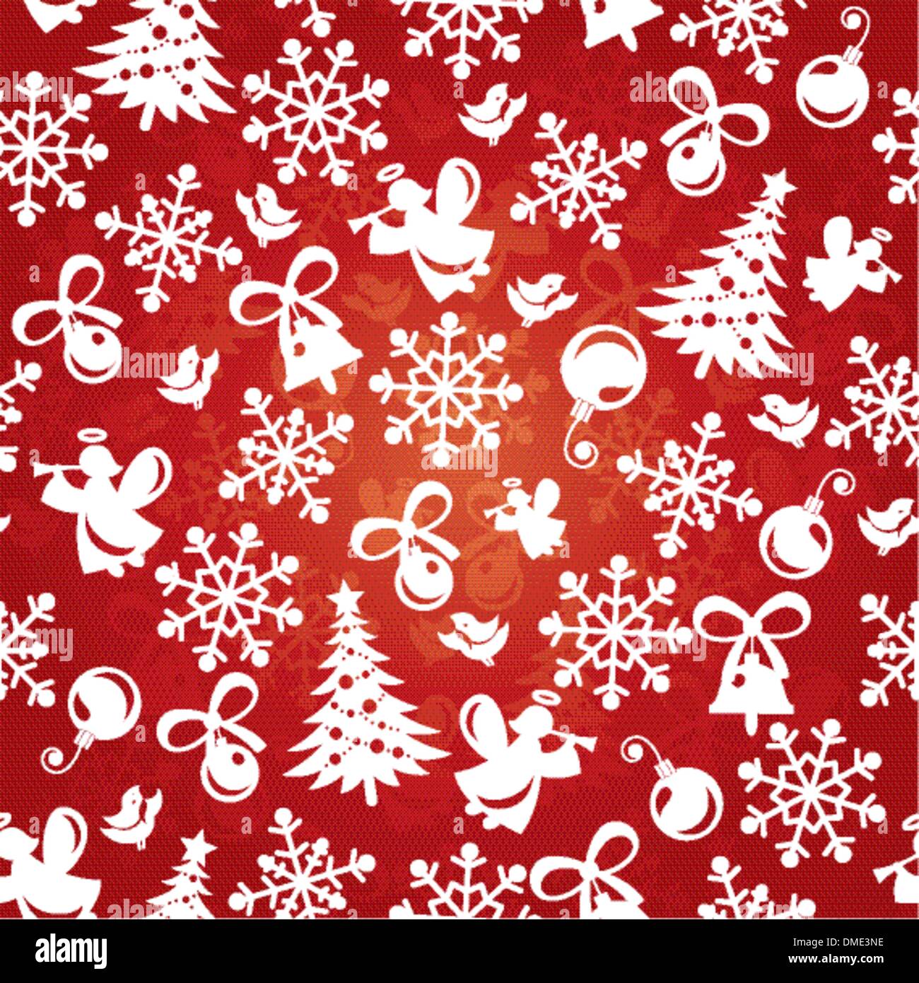 Seamless snow angel Stock Vector Images - Alamy