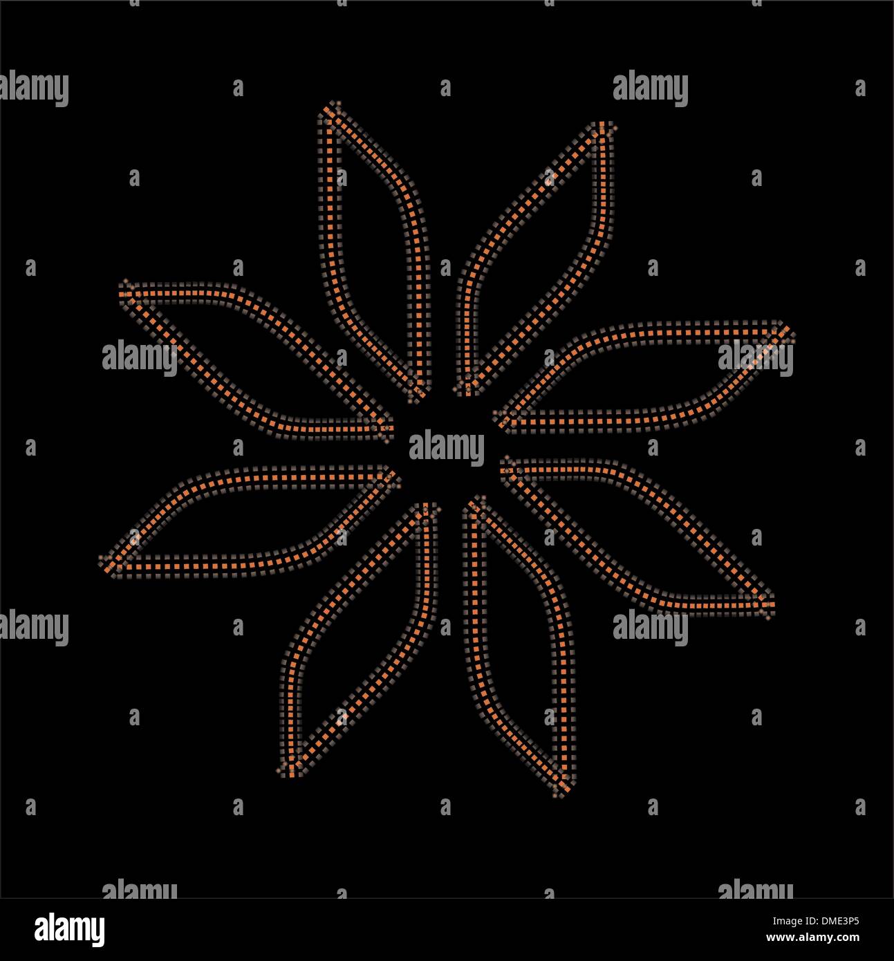 dot background abstract star vector art Stock Vector Image & Art - Alamy