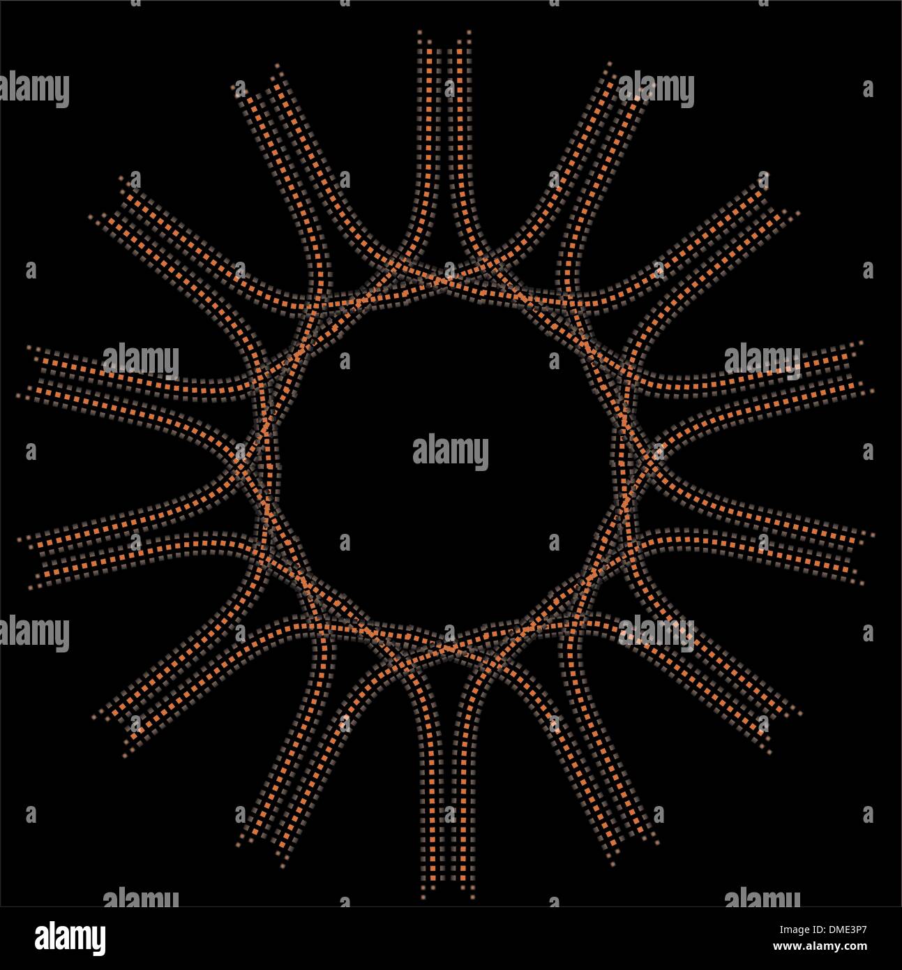 dot background abstract star vector art Stock Vector Image & Art - Alamy