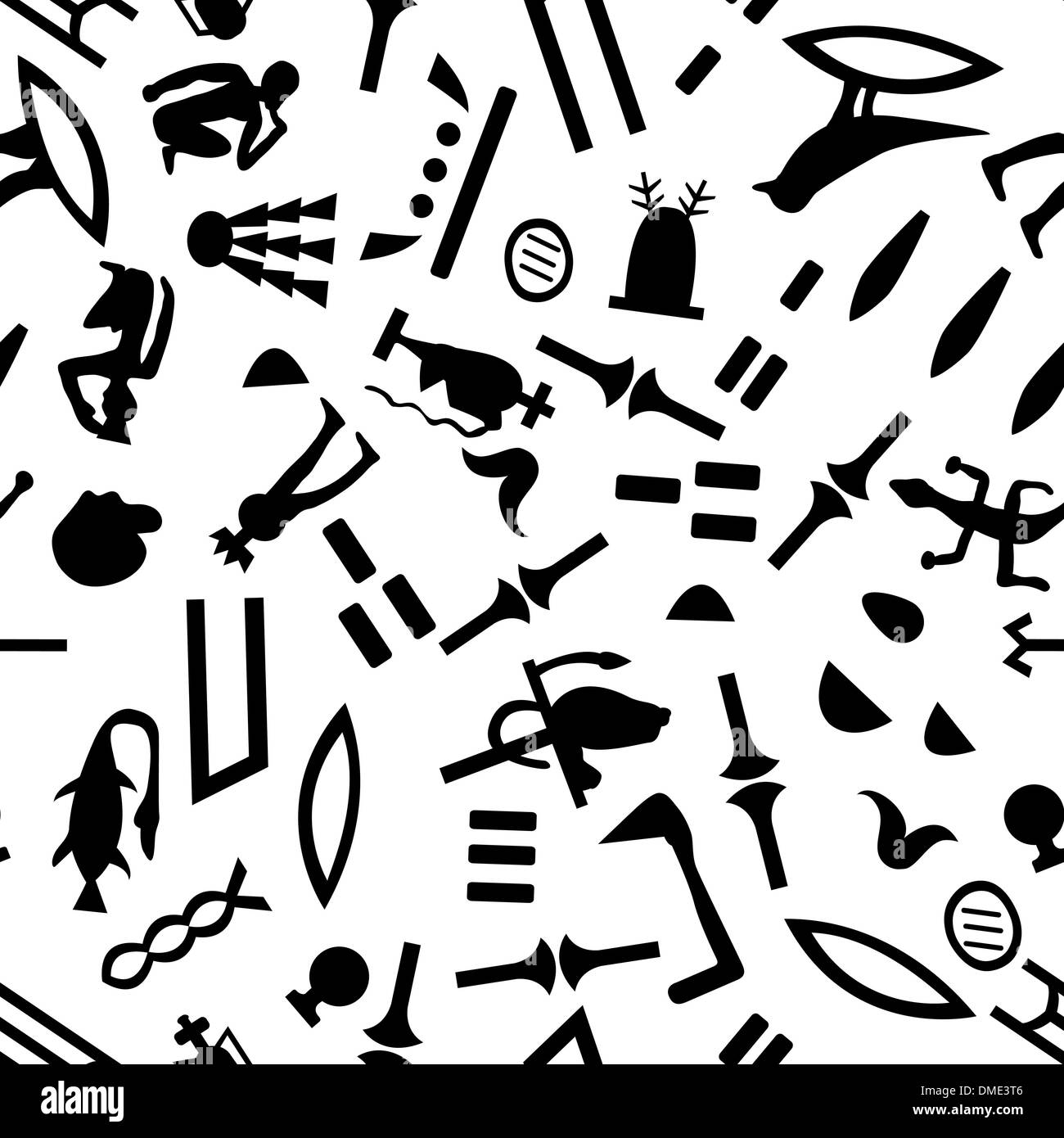 Hieroglyphs history Stock Vector Images - Alamy