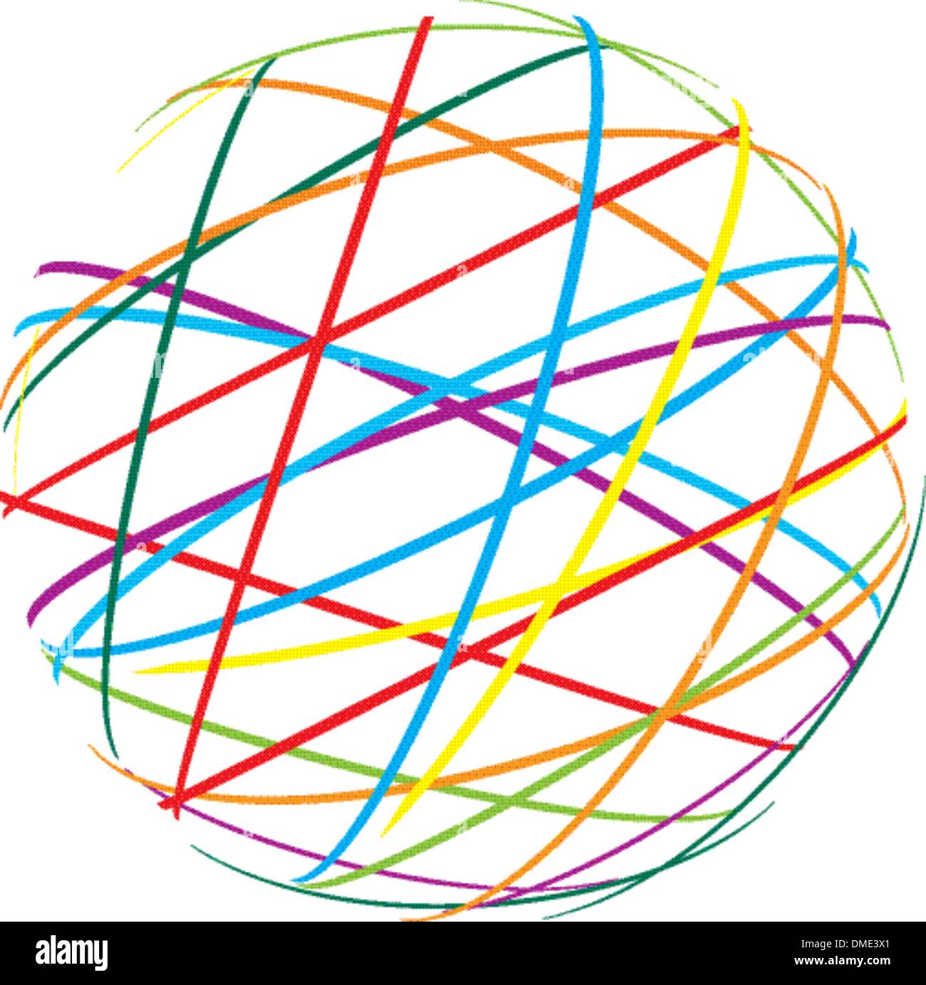 Multi color lines Stock Vector Images - Alamy