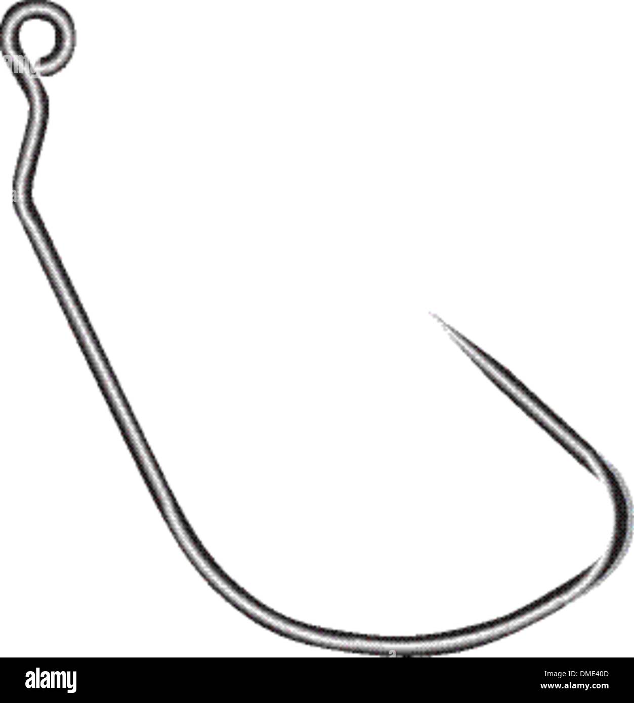 Shiny fishing hook Stock Vector Image & Art - Alamy