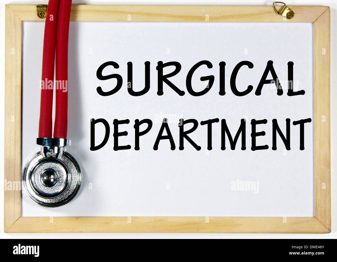 surgical department sign Stock Photo - Alamy