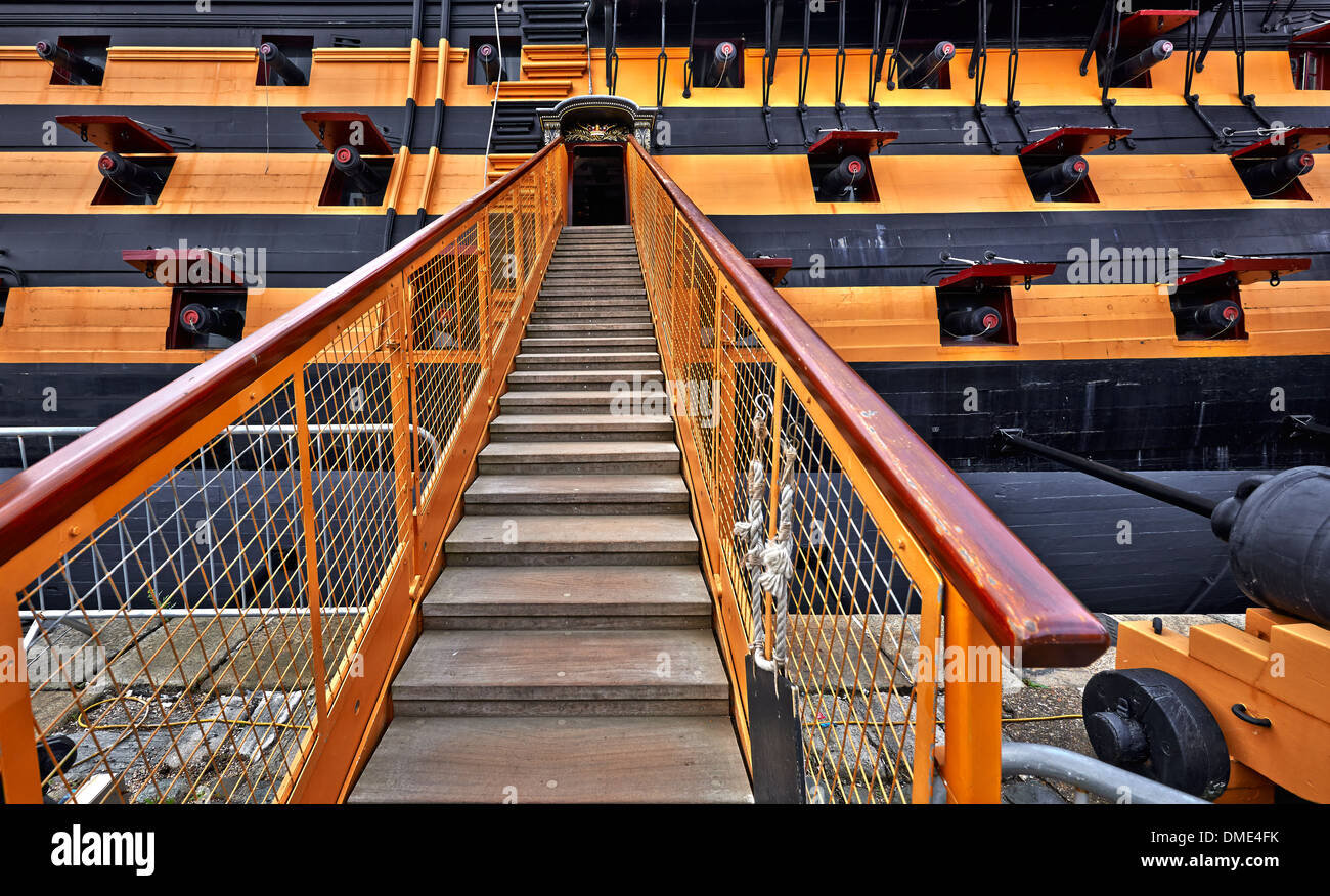 HMS Victory is a 104-gun first-rate ship of the line of the Royal Navy ...
