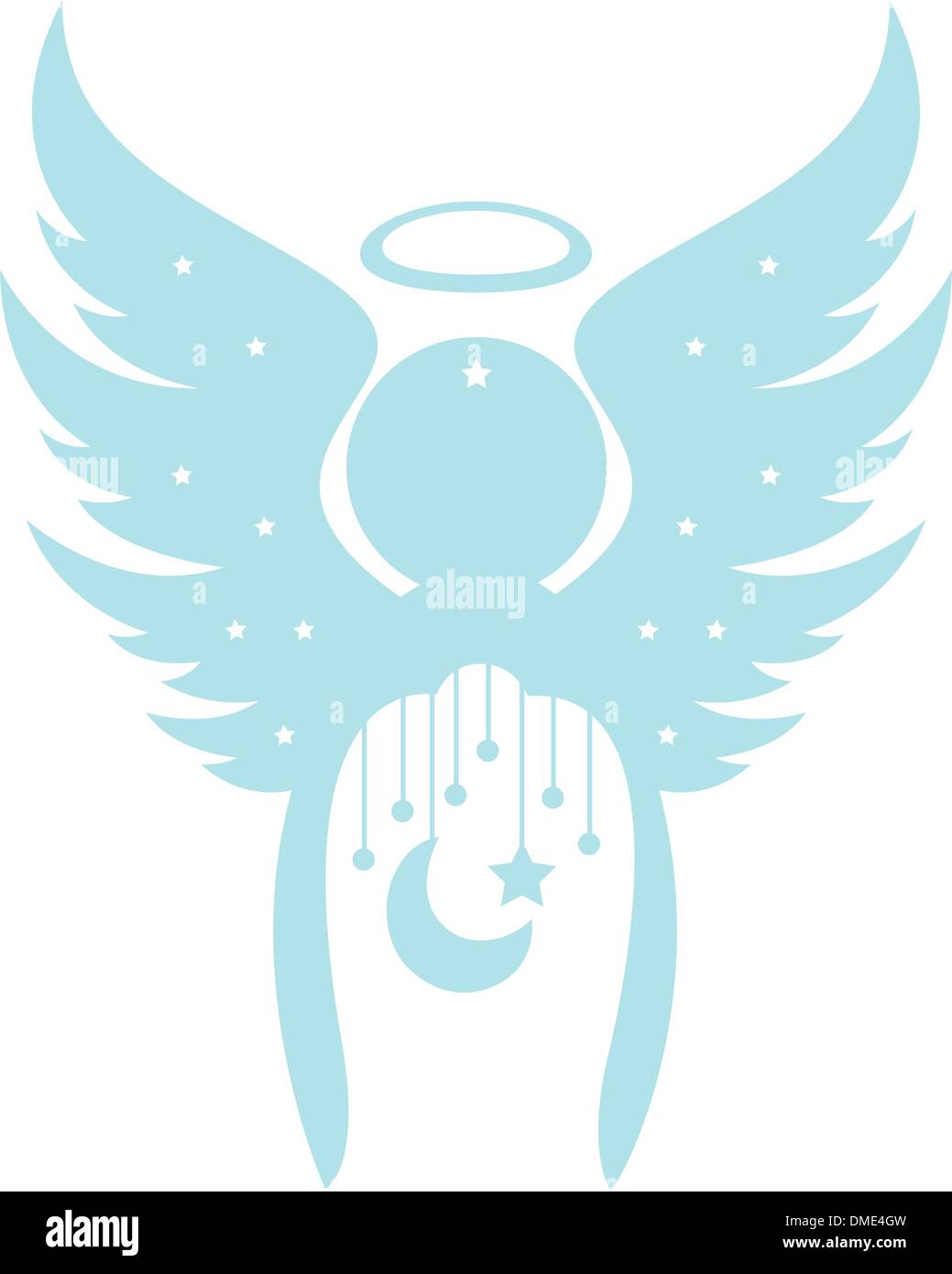 Angel blue Cut Out Stock Images & Pictures - Alamy