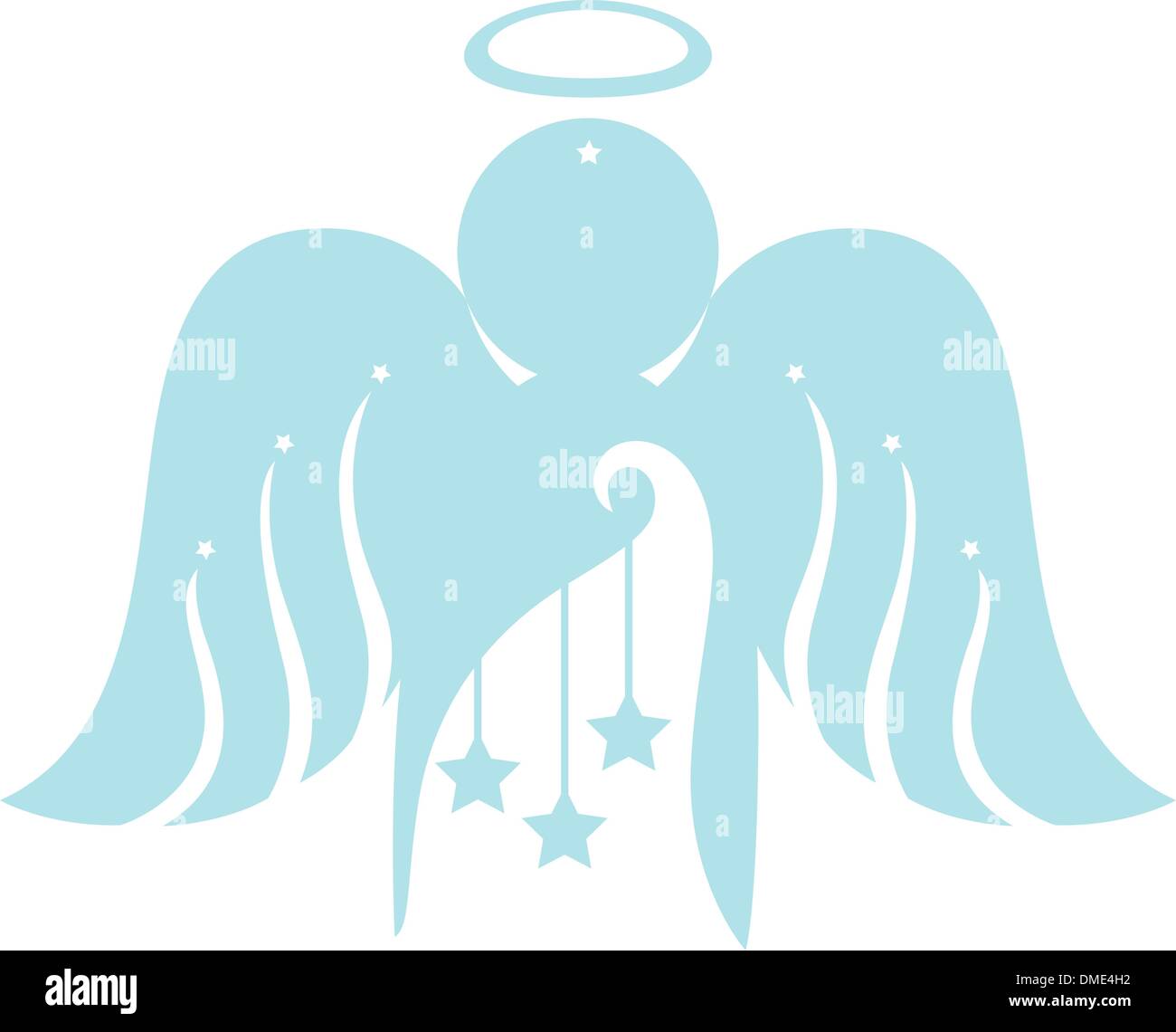 Abstract image of angel Stock Vector Image & Art - Alamy