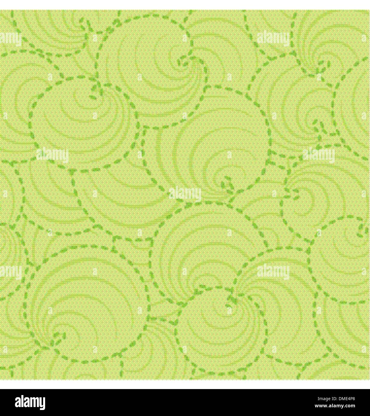 Circle Leaf Pattern Stock Vector Image & Art - Alamy
