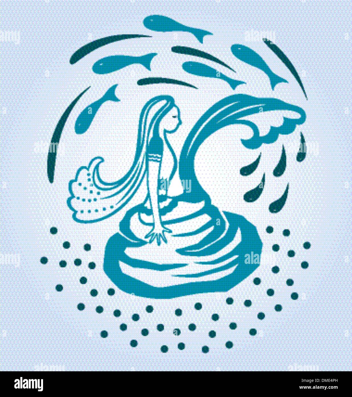 Mermaid design Stock Vector Images - Alamy