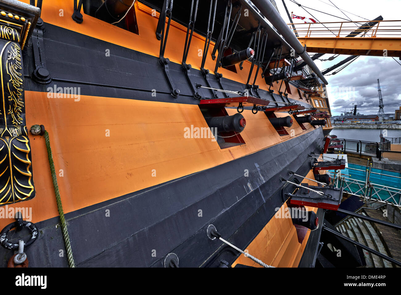 Hms victory portsmouth 1922 hi-res stock photography and images - Alamy