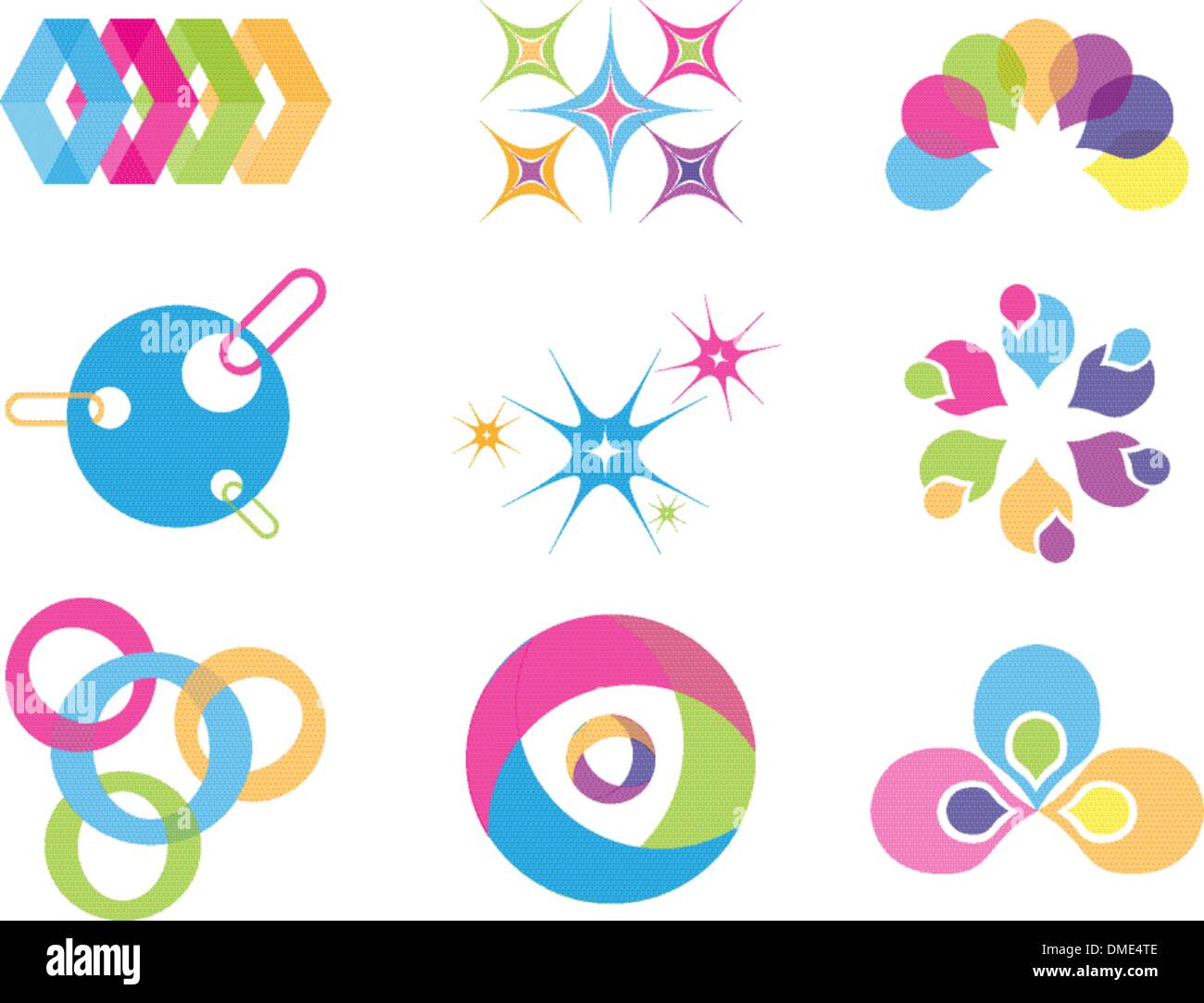 Creative color design elements Stock Vector Image & Art - Alamy