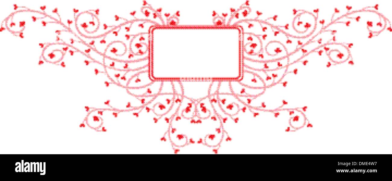 Swirl frame hi-res stock photography and images - Alamy