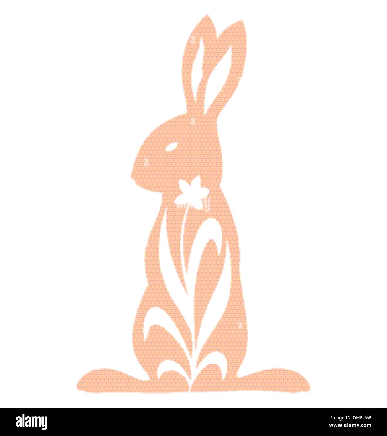 1 rabbit Stock Vector Images - Alamy