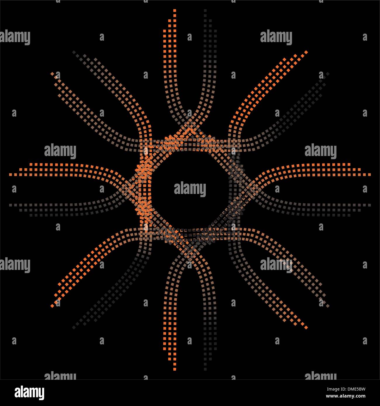 dot background abstract star vector art Stock Vector Image & Art - Alamy