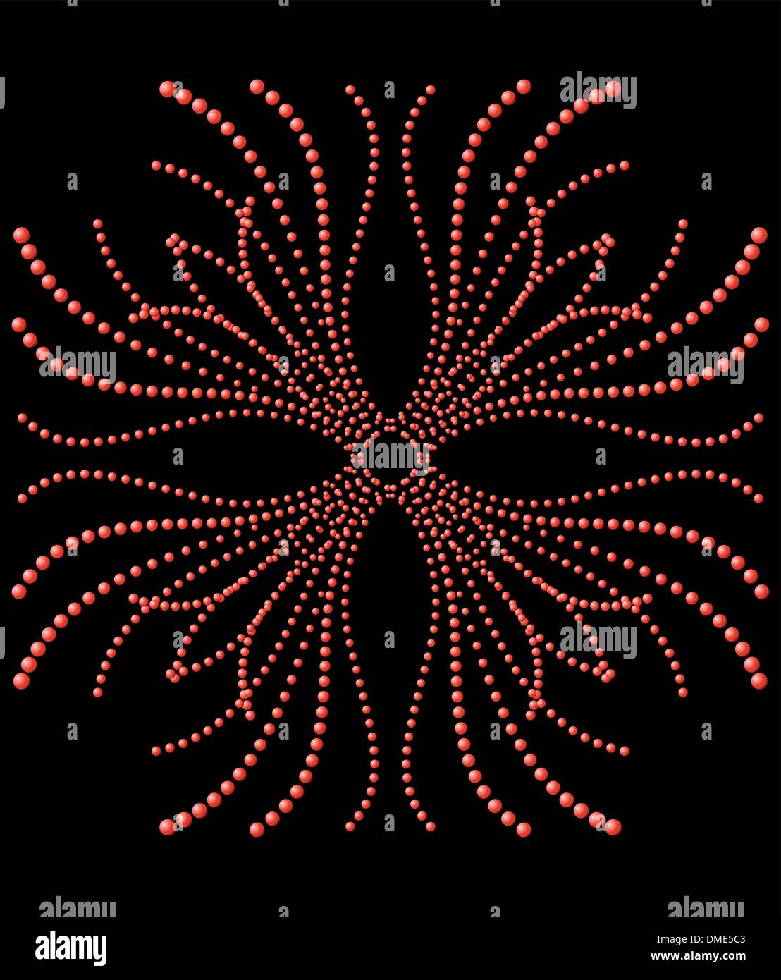 Abstract line art star Stock Vector Images - Alamy