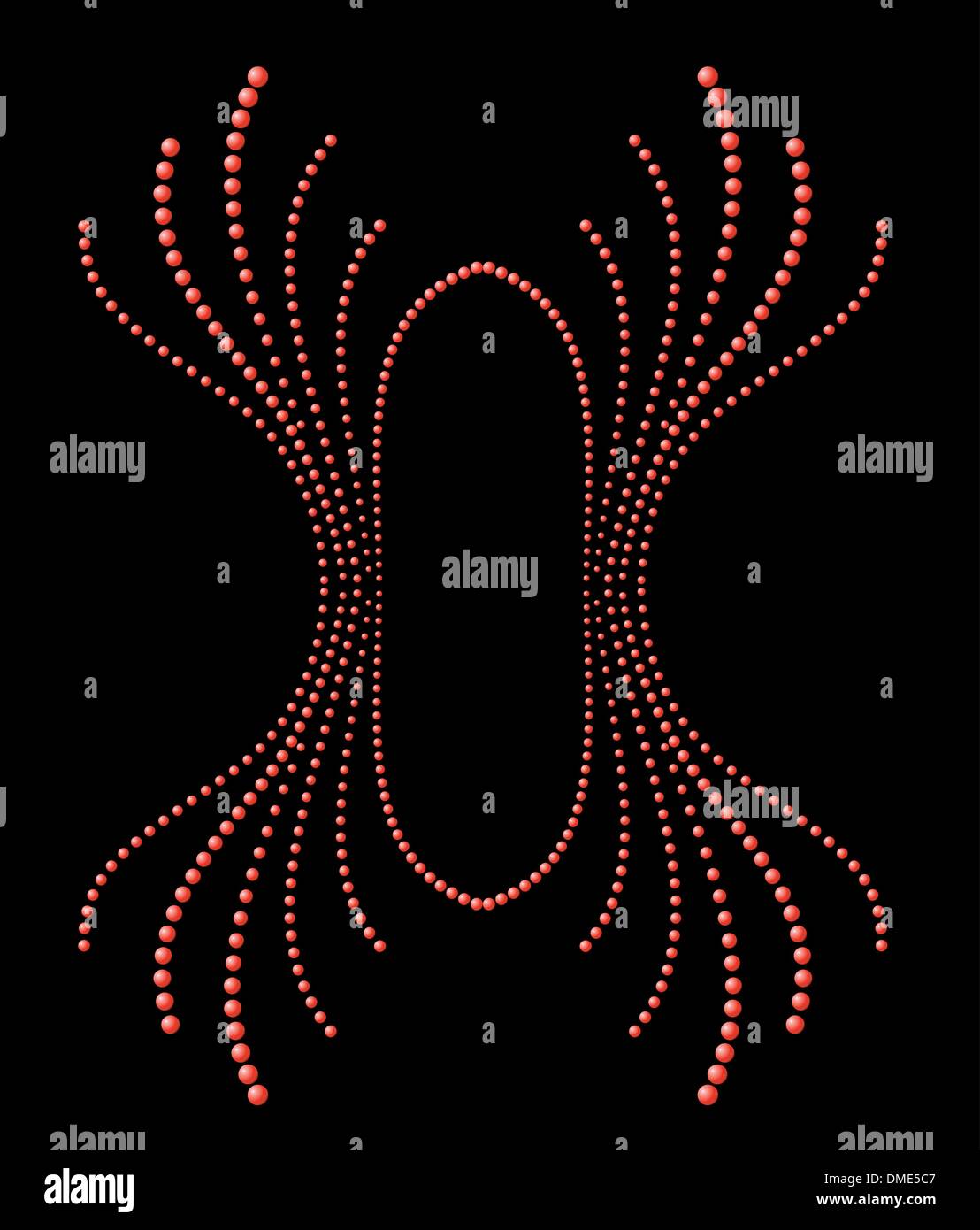 dot background abstract star vector art Stock Vector Image & Art - Alamy