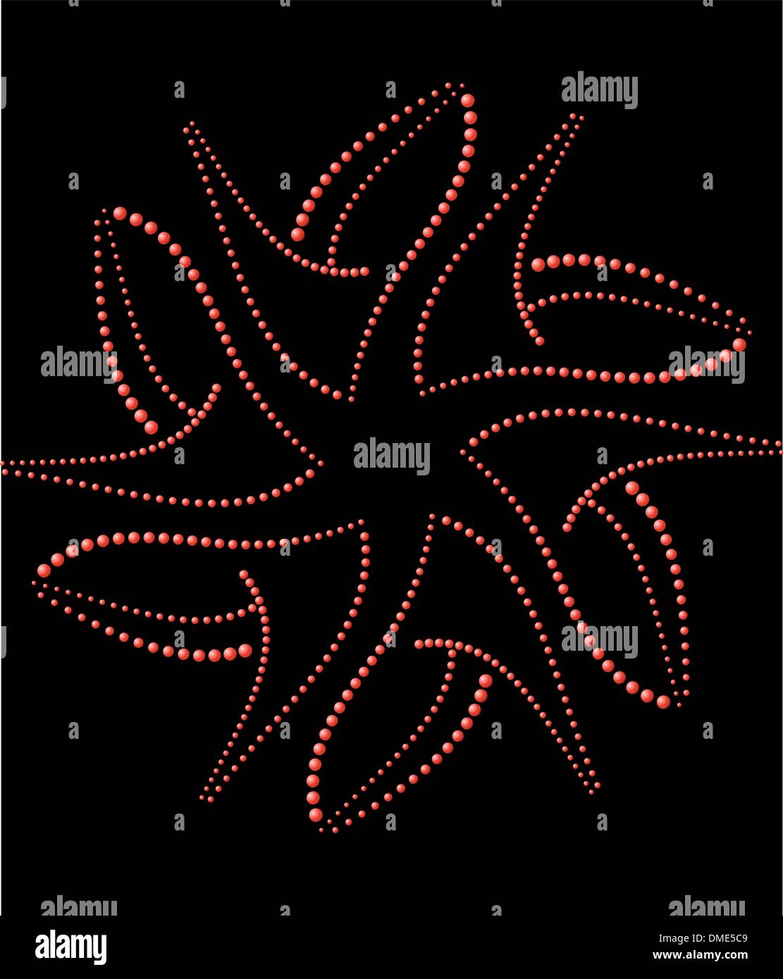 dot background abstract star vector art Stock Vector Image & Art - Alamy
