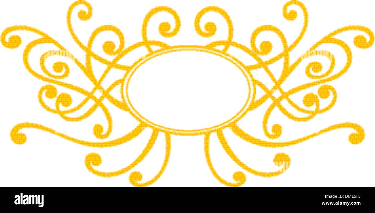 Decorative Swirl Frame Stock Vector Image & Art - Alamy