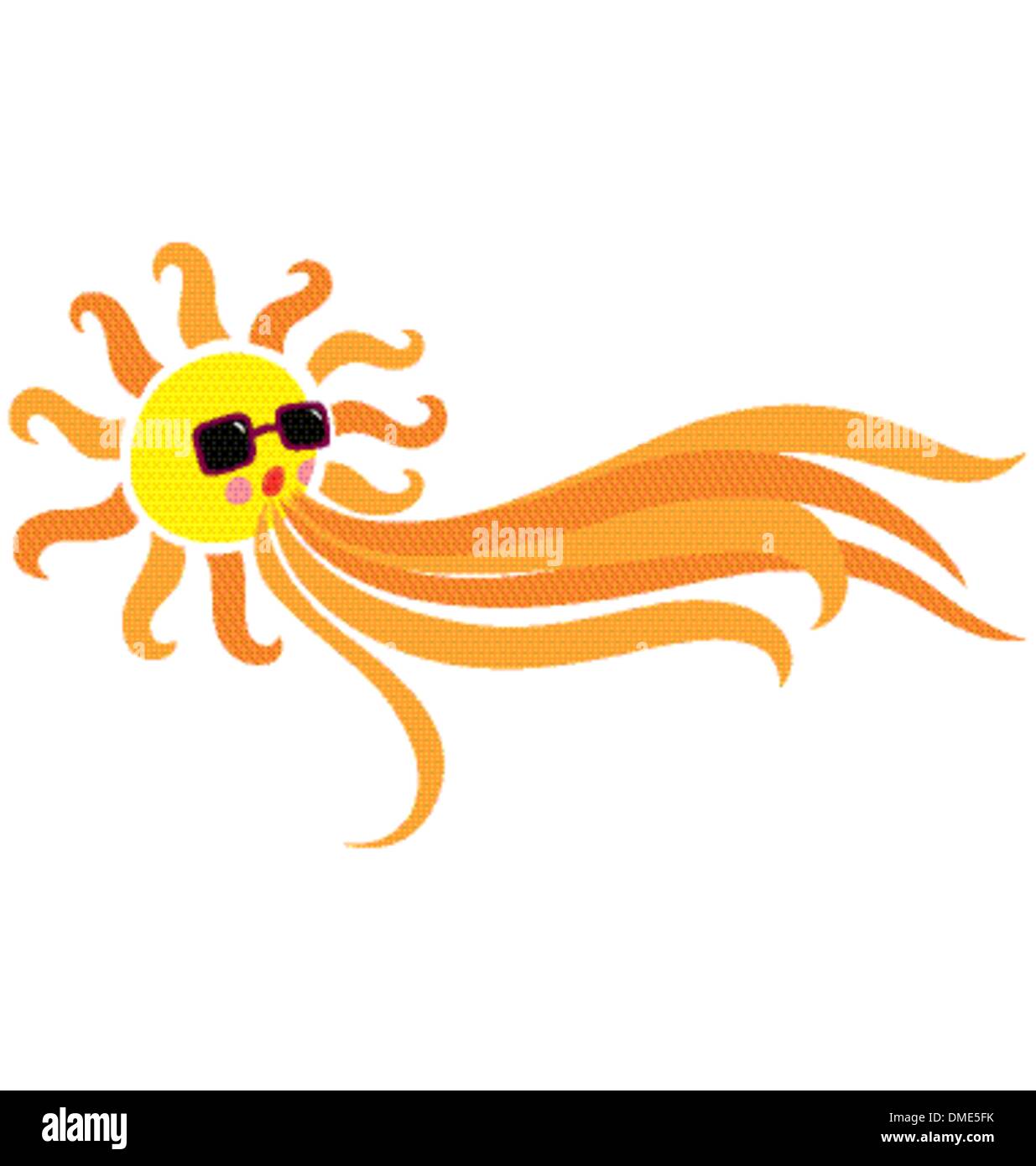 Wind sun graphic hi-res stock photography and images - Alamy