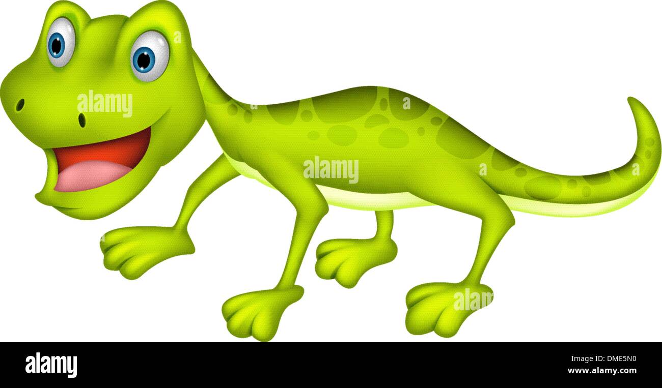 cute lizard cartoon Stock Vector Image & Art - Alamy