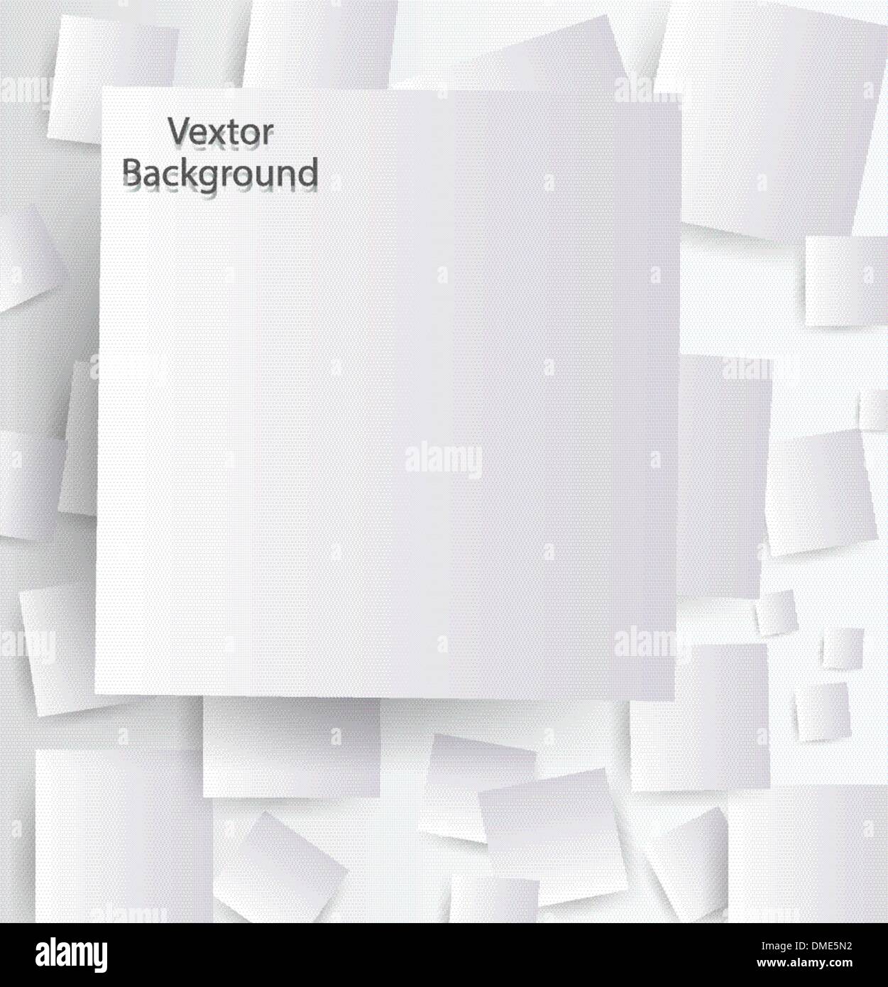 white paper with shadow Stock Vector Image & Art - Alamy