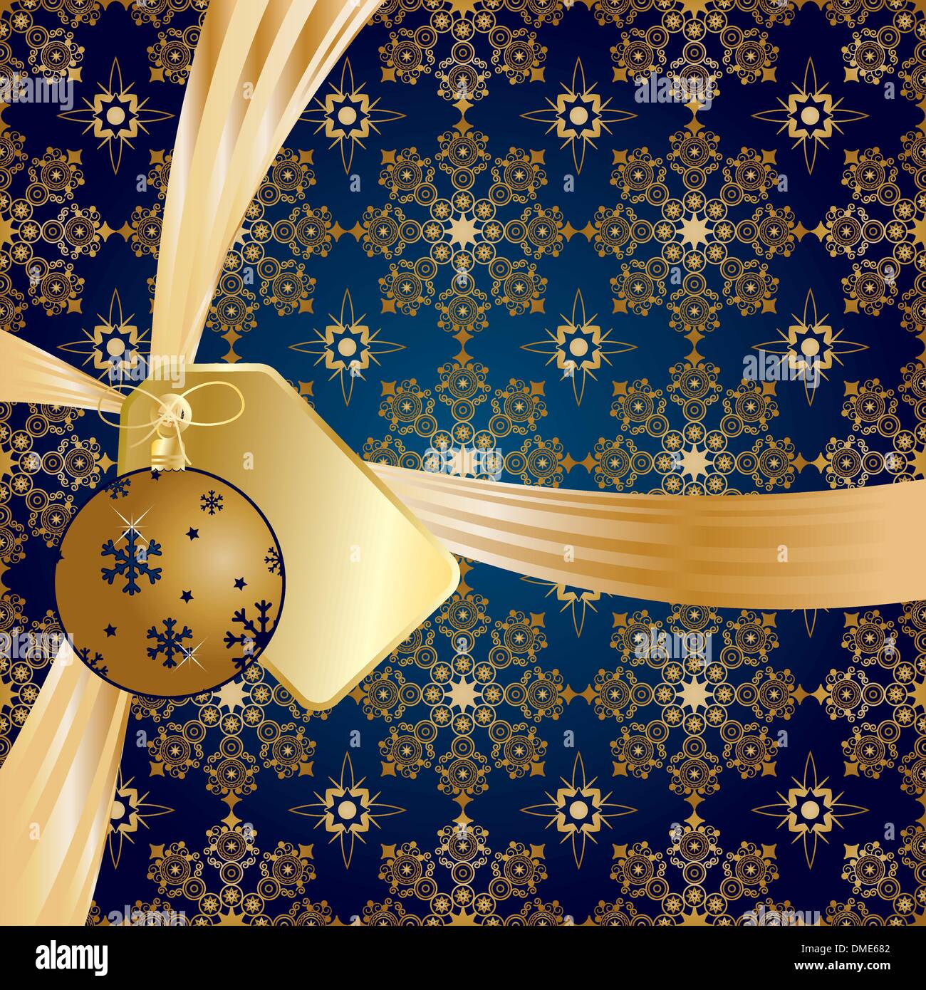Christmas ribbon wrapping Stock Vector Images - Alamy