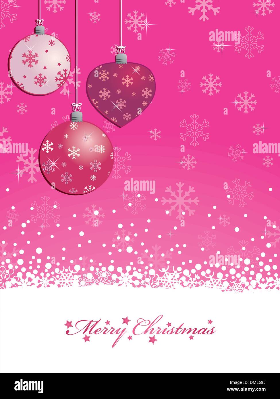 pink christmas background Stock Vector Image & Art - Alamy