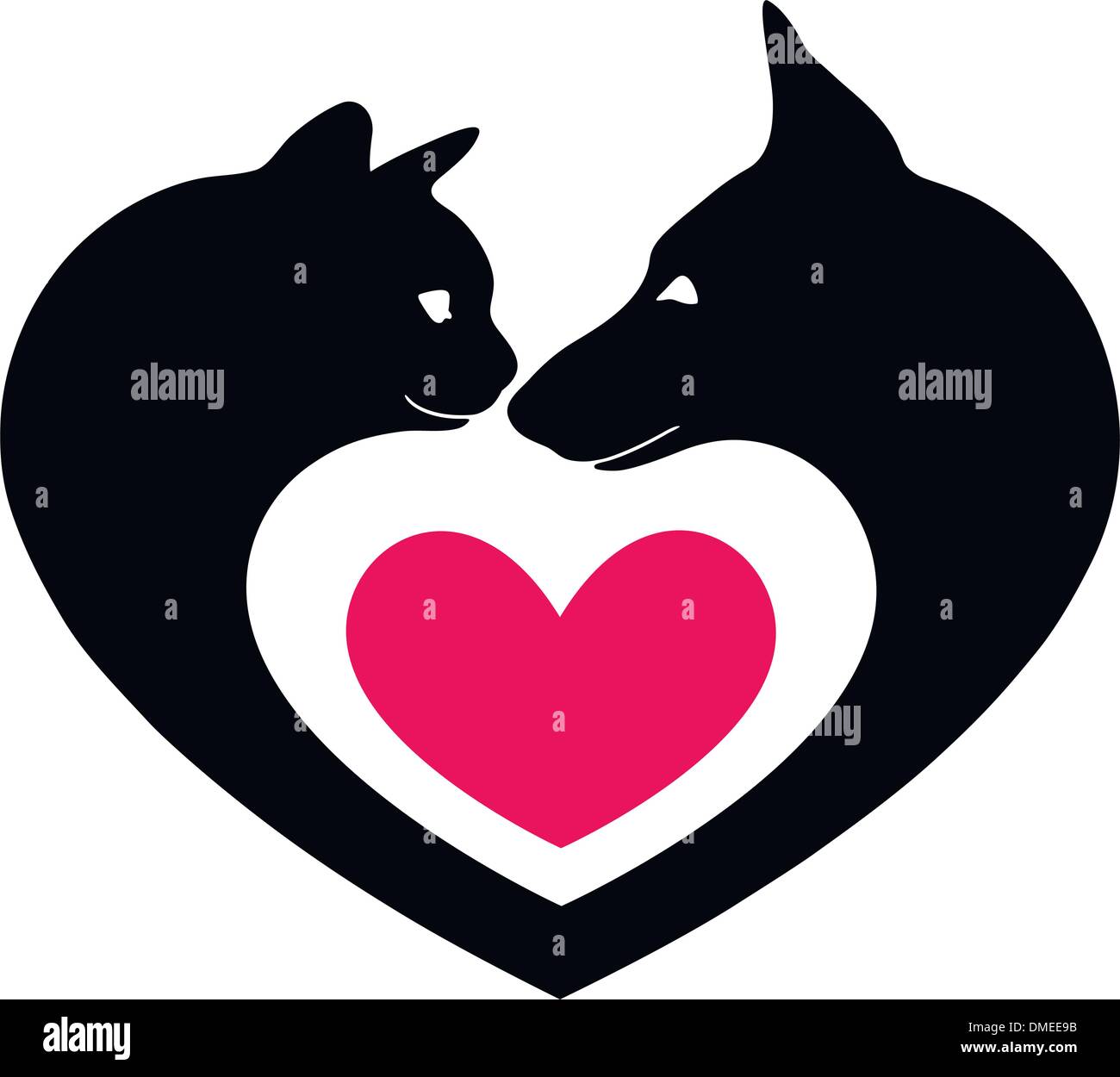 Farm cat kitten Stock Vector Images - Alamy