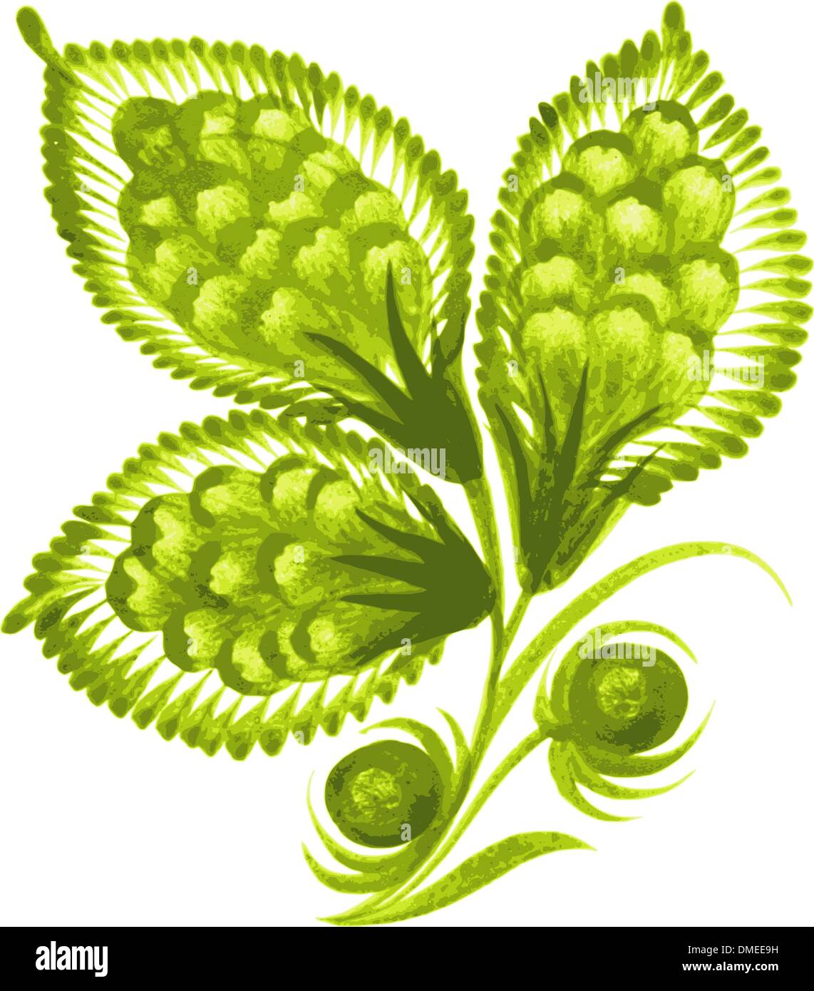 White trefoil Stock Vector Images - Alamy