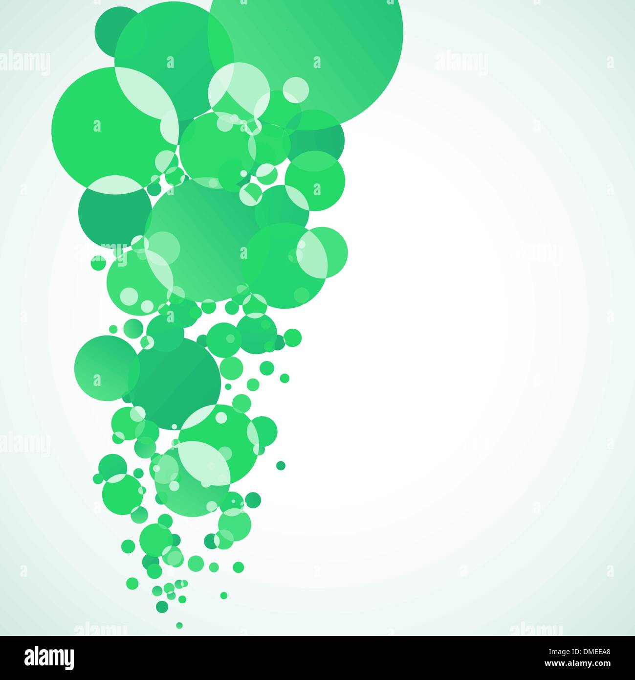 Abstract green bubble. EPS 8 Stock Vector Image & Art - Alamy