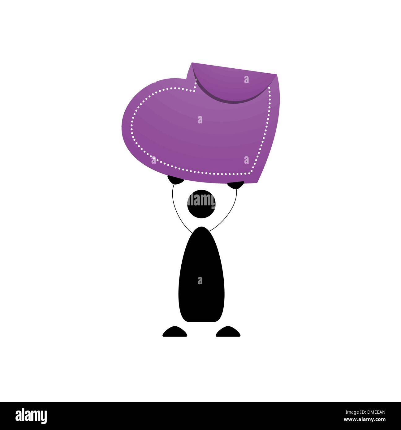 Man heart Cut Out Stock Images & Pictures - Alamy