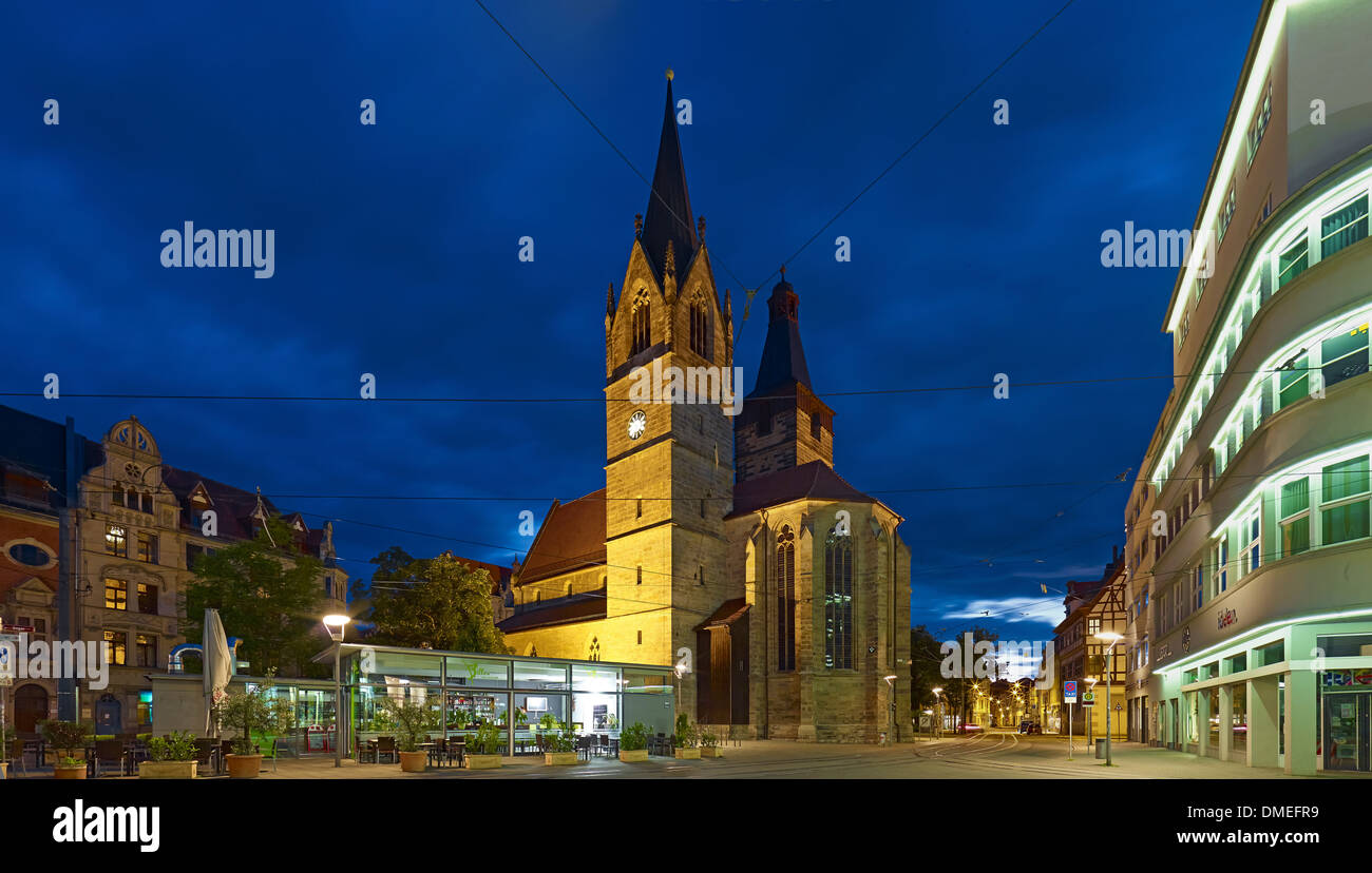 Merchant church at Anger square with view into Johannesstrasse in ...