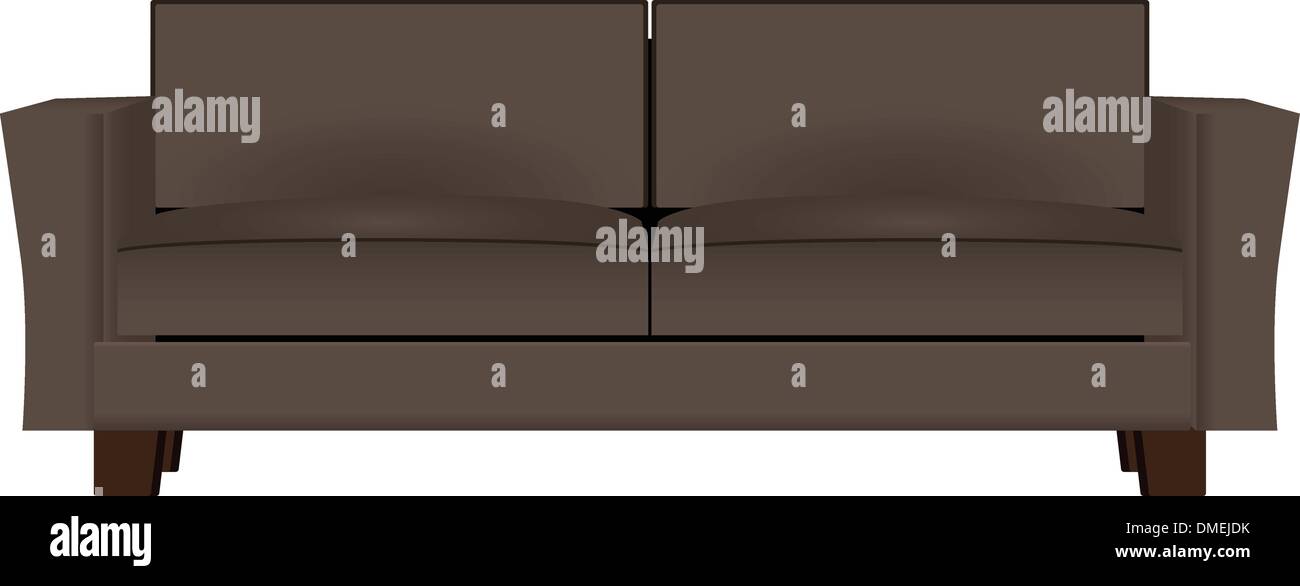Single seater sofa Stock Vector Images - Alamy