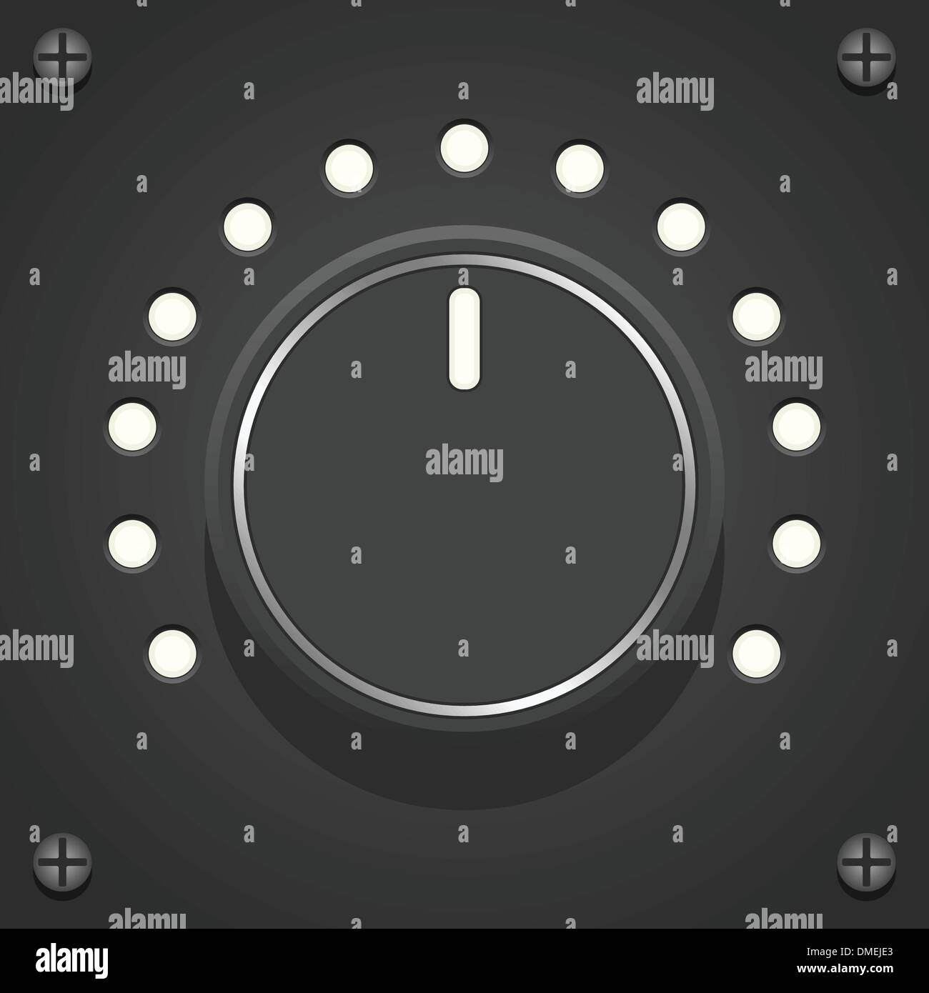 Volume knob vector vectors hi-res stock photography and images - Alamy