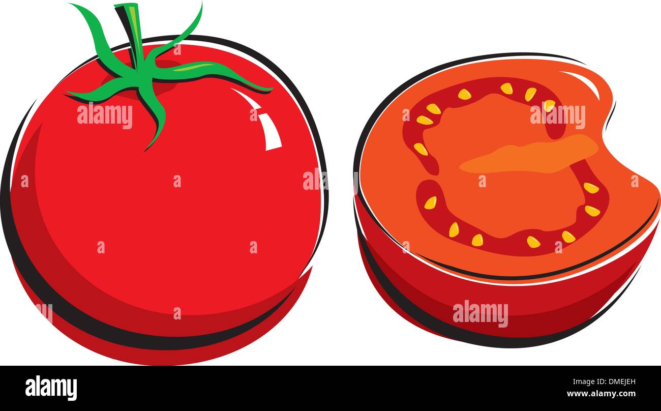 Healthy tomato Stock Vector Images - Alamy