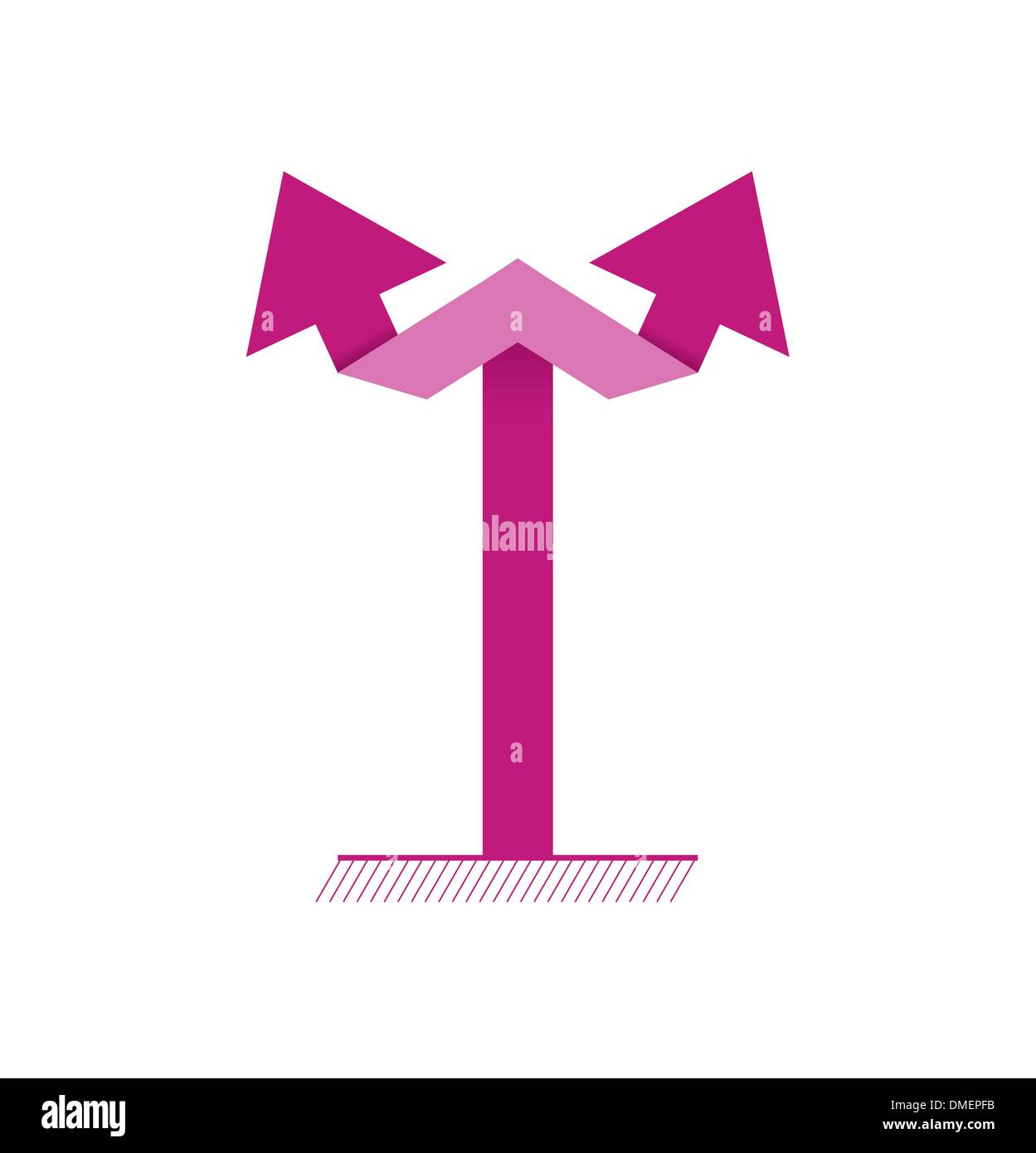 vertical double arrow Stock Vector Image & Art - Alamy