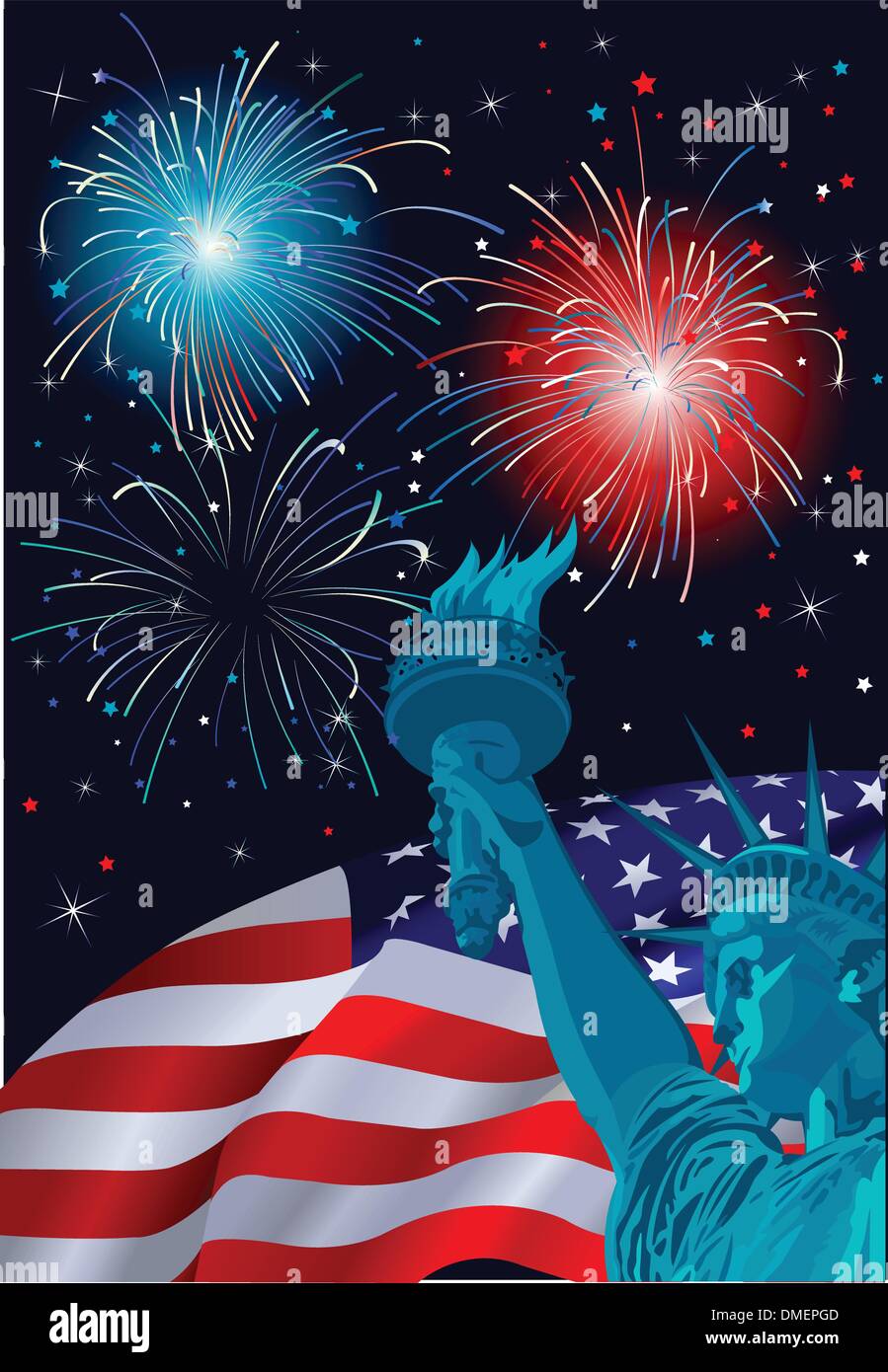 Statue of liberty celebration hi-res stock photography and images - Alamy